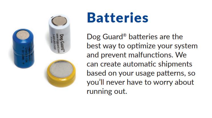 Batteries and Chargers – Dog Guard Ohio Shop